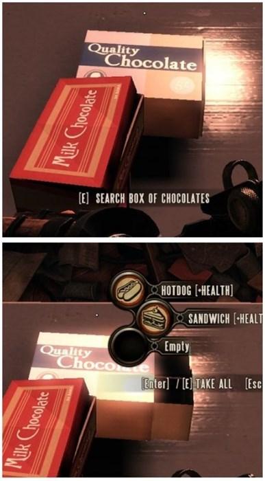 Chocolate Hot Dog and Sandwich. | Video Game Logic | Know Your Meme