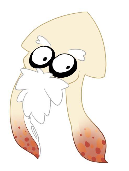 semi-official Cap'n Cuttlefish Squid Form | Splatoon | Know Your Meme