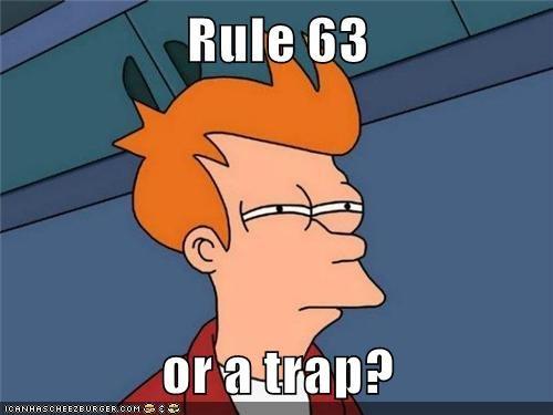 Rule 63 or Trap | Futurama Fry / Not Sure If | Know Your Meme