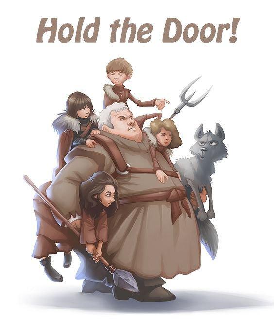 Hodor Fan Art | Hold The Door | Know Your Meme
