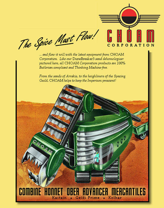 Spice Harvester Dune - 1 | Dune | Know Your Meme