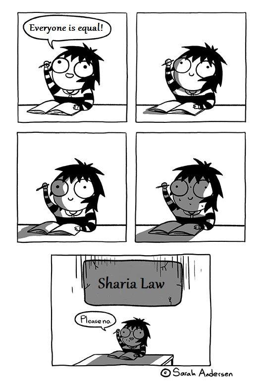 sarah's scribbles sharia law | Sarah's Scribbles | Know Your Meme