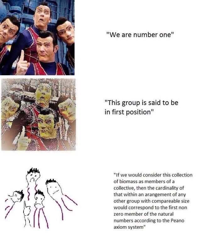 We Are Number One | Increasingly Verbose Memes | Know Your Meme