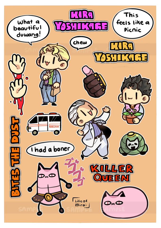 Kira Krew | JoJo's Bizarre Adventure | Know Your Meme