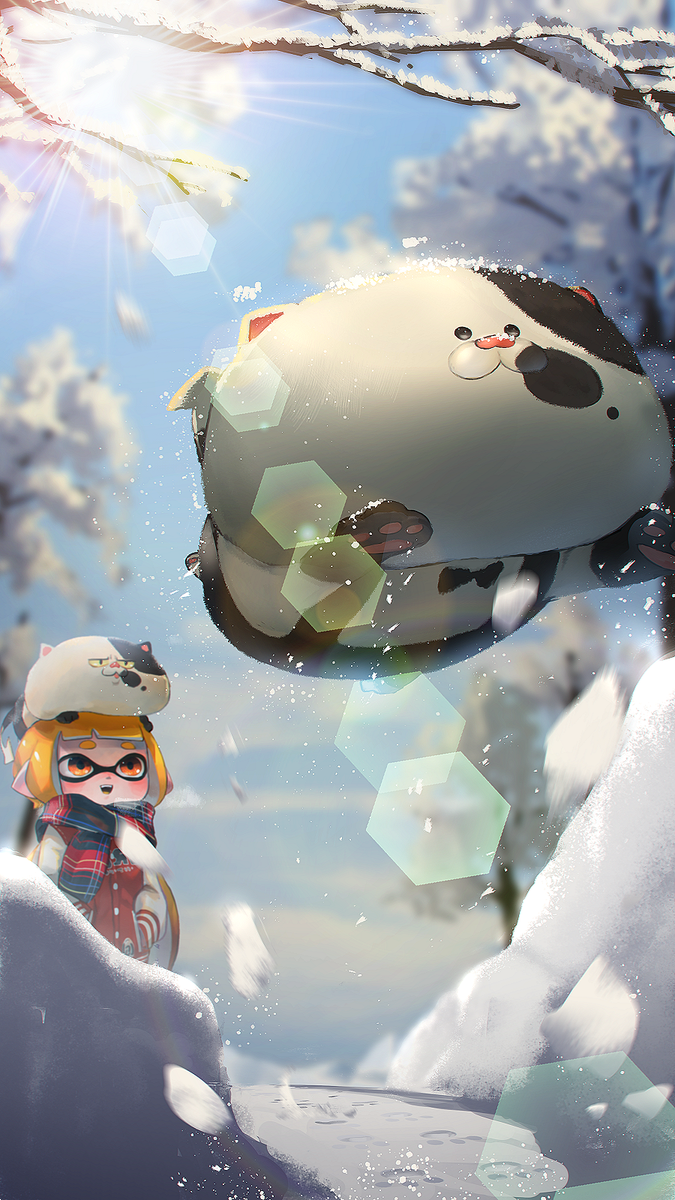 雪だー！ | Splatoon | Know Your Meme