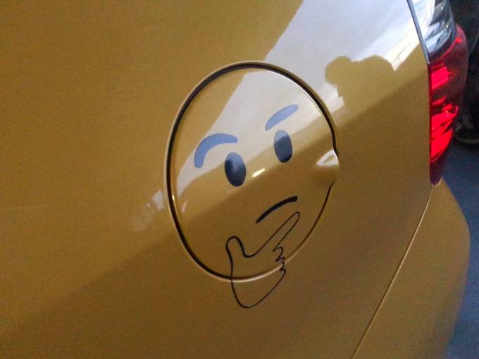 Really fills up your gas tank | Thinking Face Emoji 🤔 | Know Your Meme