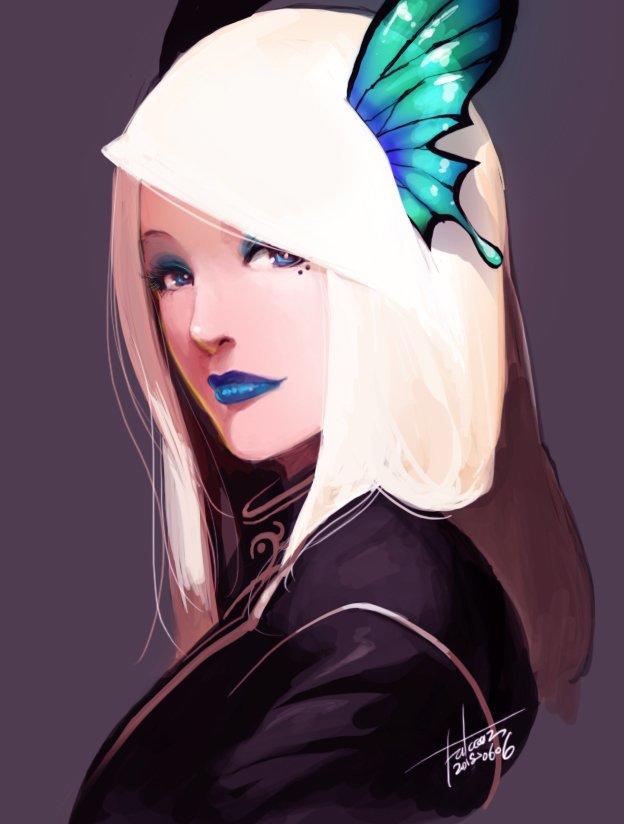 Luise Meyrink by Falcoon | The King of Fighters | Know Your Meme