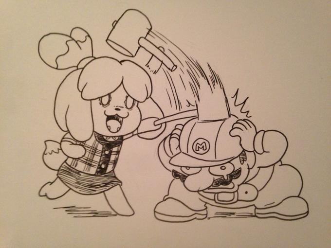 ISABELLE NO STOP TRYING TO DISMANTLE THE UNIONS by Greliz | Super Smash ...