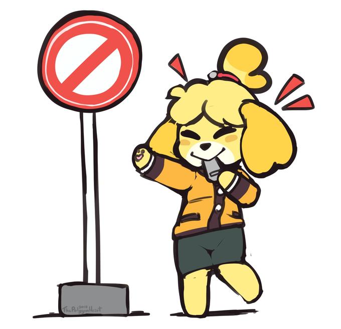Isabelle says Stop! by ThePolygonHeart | Know Your Meme