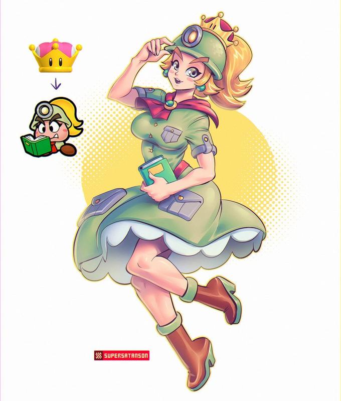 And Now Goombellas Here Too Peachette Super Crown Know Your Meme