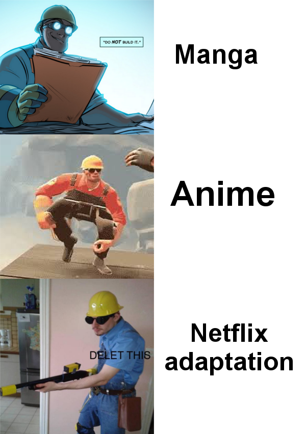 Netflix adaptation (TF2 version) | Know Your Meme