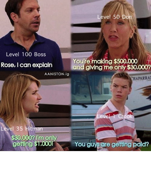 You Guys Are Getting Paid Meme Template