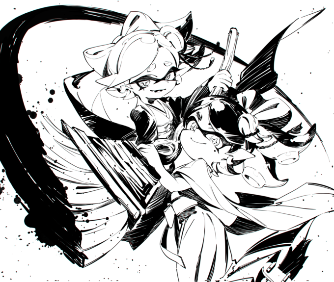 Octobrush | Squid Sisters | Know Your Meme