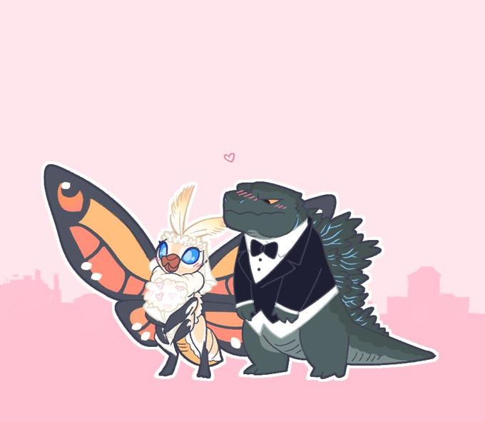 You now may kiss the moth | Godzilla | Know Your Meme