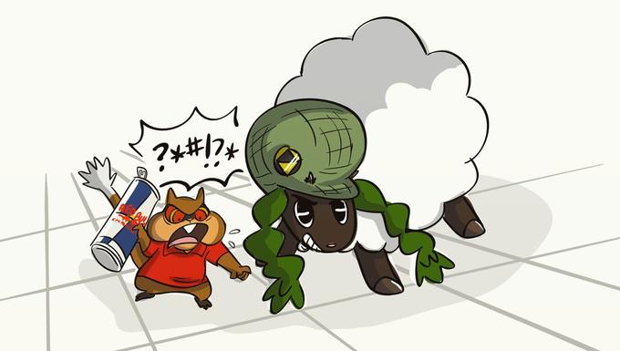 Wooloolie and Patrat by ChristinaDrawin | Wooloo | Know Your Meme