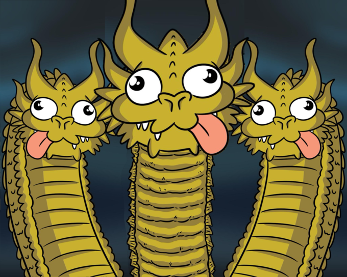 Three Headed Dragon Three Headed Dragon Know Your Meme