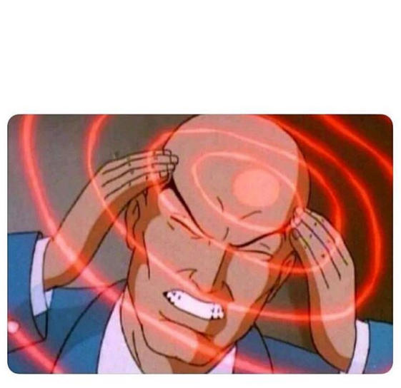 Template Professor X s Mind Rays Know Your Meme