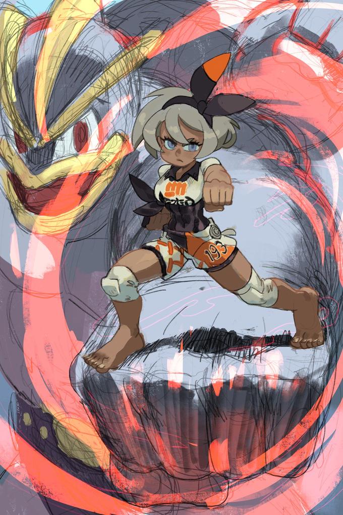 Here's a quick Bea break pic/WIP. Loving her design, it's very cool. by ...