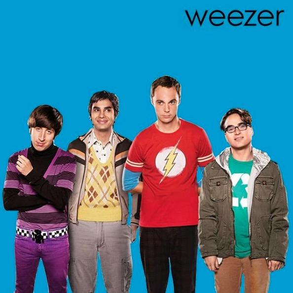 Big Bang Weezer Weezer Blue Album Cover Parodies Know Your Meme