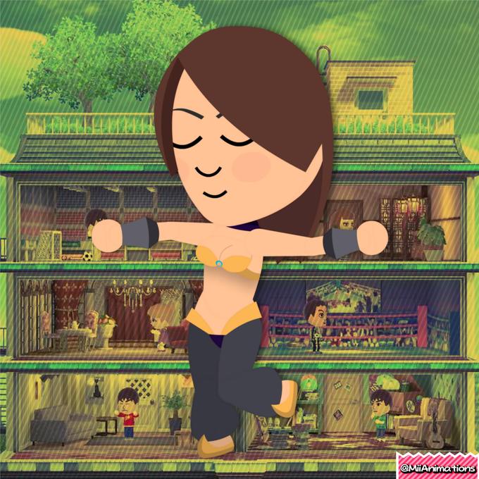 Mii Gunner dancing through the danger! | Mii Gunner | Know Your Meme