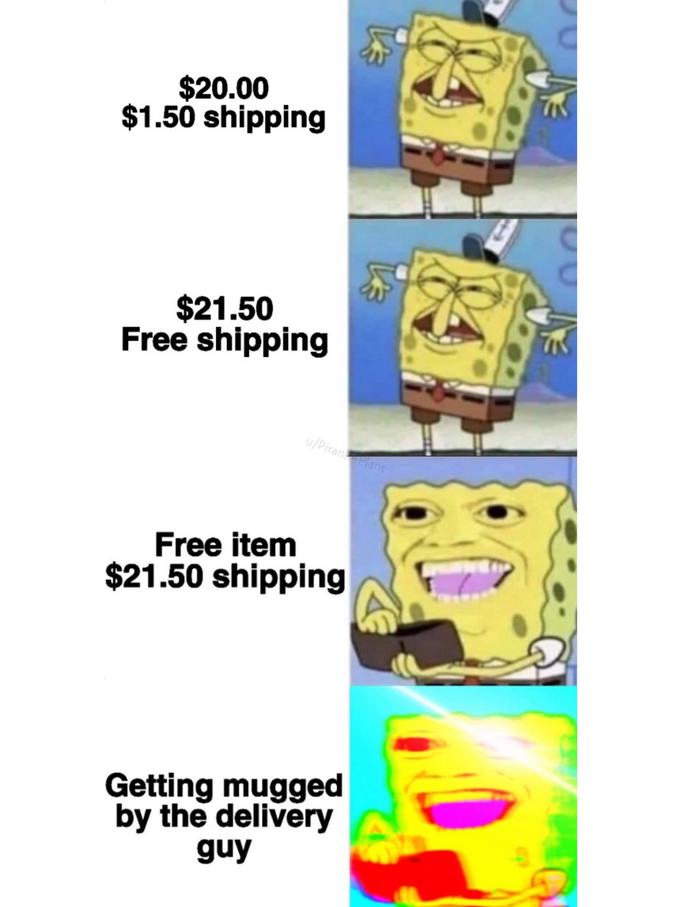 Spongebob Wallet Meme Blank Garrett La