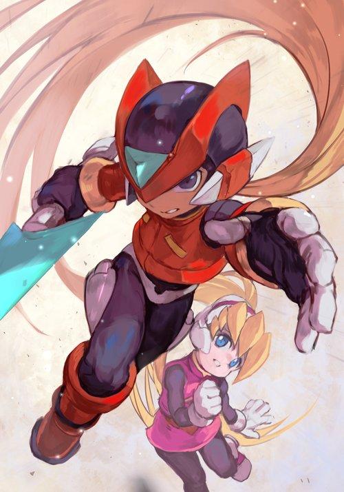 Zero and Ciel by Hankuri | Mega Man / Rockman | Know Your Meme