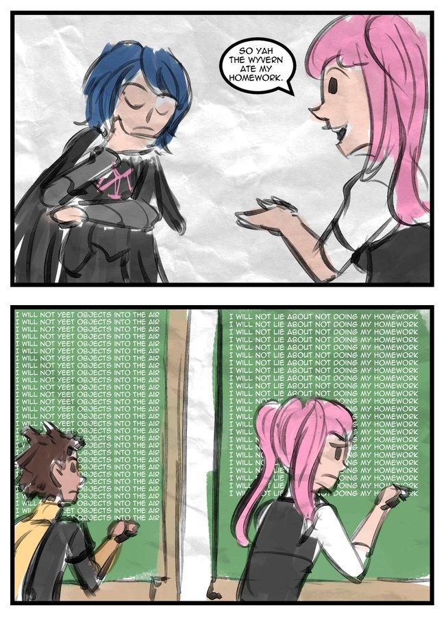 Wyvern ate my homework | Fire Emblem: Three Houses | Know Your Meme