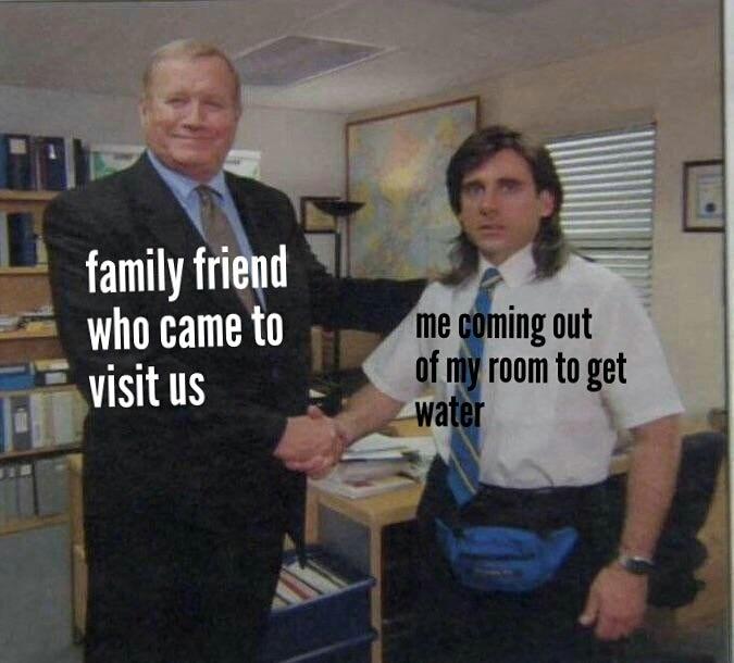 Young Michael Scott Shaking Ed Truck s Hand Know Your Meme