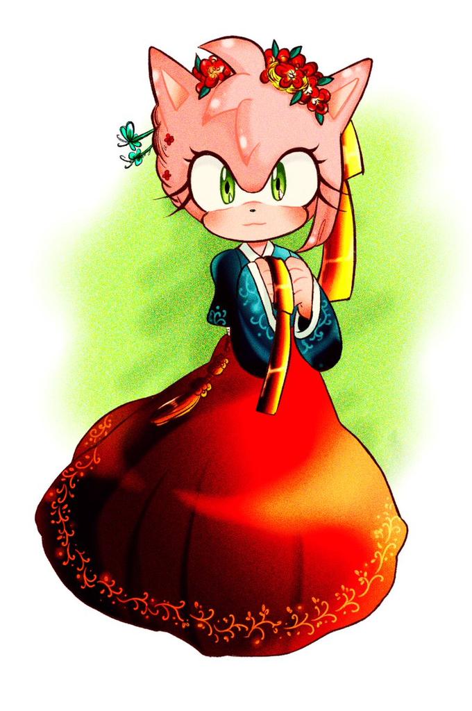 Cute Amy | Sonic the Hedgehog | Know Your Meme