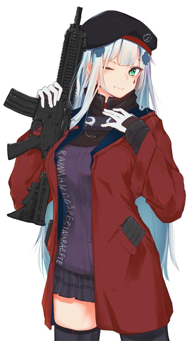 HK416 by INNIYIK | Girls' Frontline | Know Your Meme