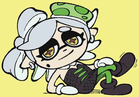 chilling plush marie | Splatoon | Know Your Meme