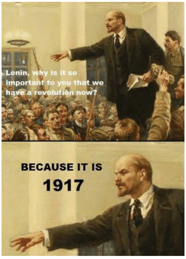 Vladimir Lenin Addressing Crowd Know Your Meme