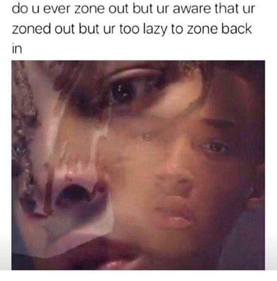 Zoning Out Jaden Smith Know Your Meme