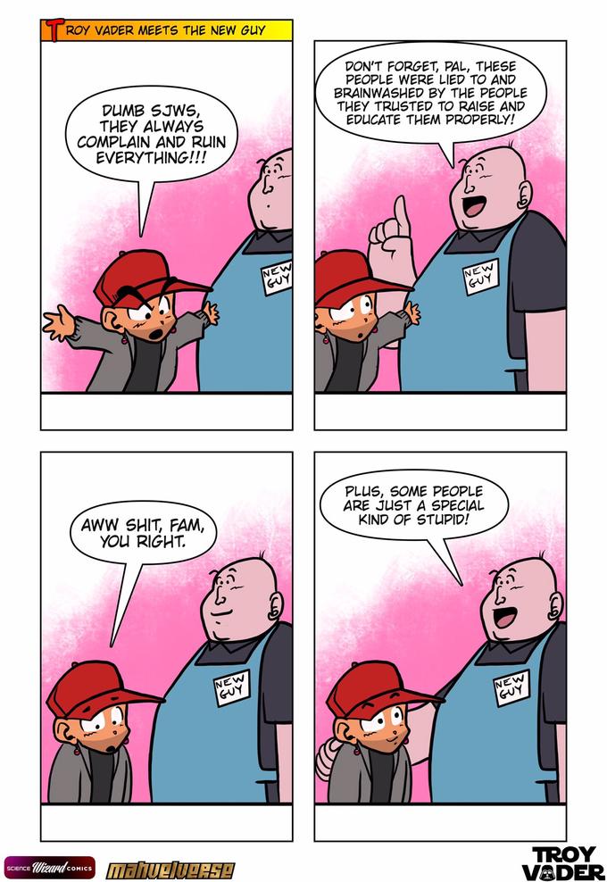 How not to make a New Guy comic | New Guy | Know Your Meme