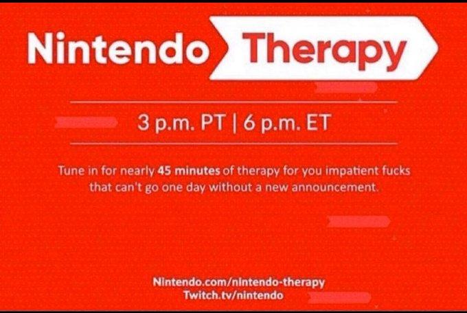 Nintendo Therapy | Nintendo Direct | Know Your Meme