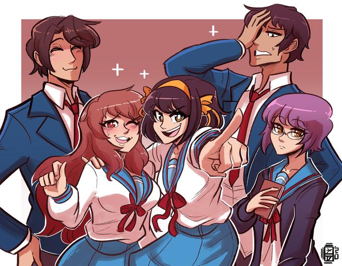 SOS Brigade | The Melancholy of Haruhi Suzumiya | Know Your Meme