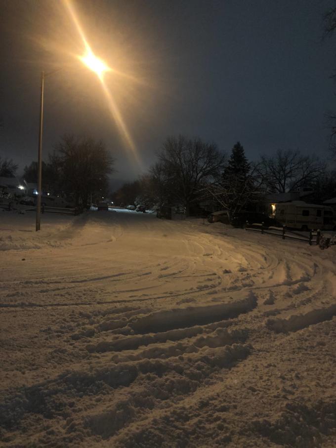 Night walk in the snow. | /r/Doomers | Doomer | Know Your Meme