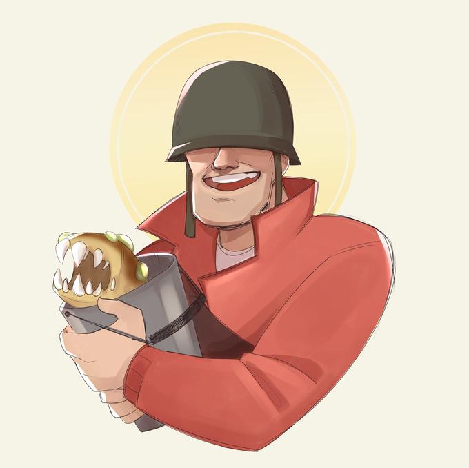 The Soldier by O_L_E_X | Team Fortress 2 | Know Your Meme
