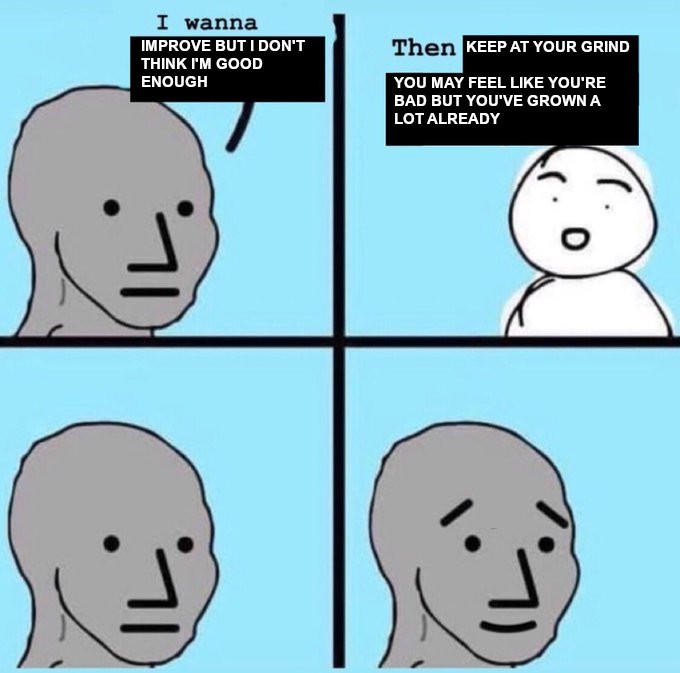 Improving | Angry NPC Wojak | Know Your Meme