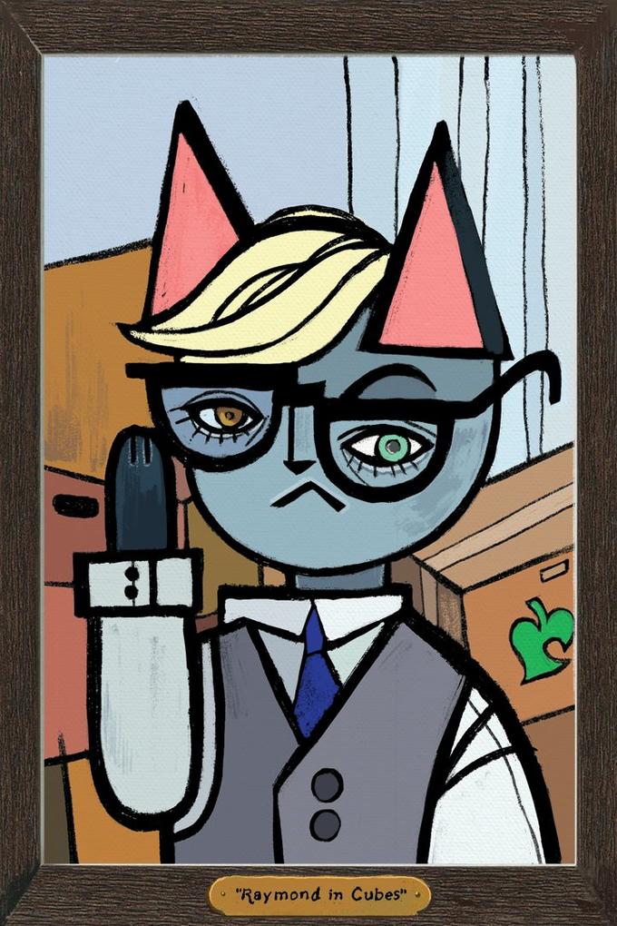 "Raymond in Cubes", more commonly known as "Raymond in Boxes," 2020 ...