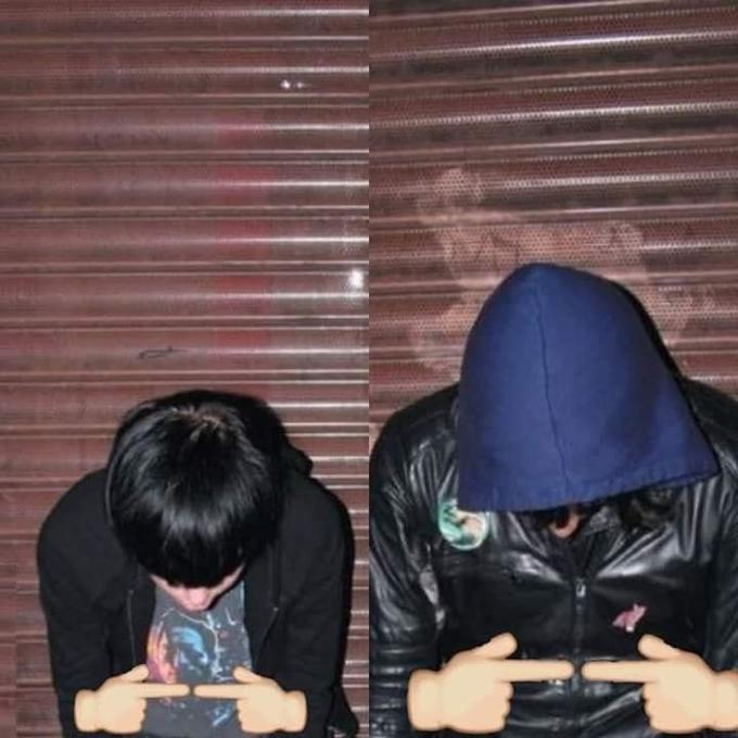 Crystal Castles Haha Right Blushes Two Fingers Touching Know 