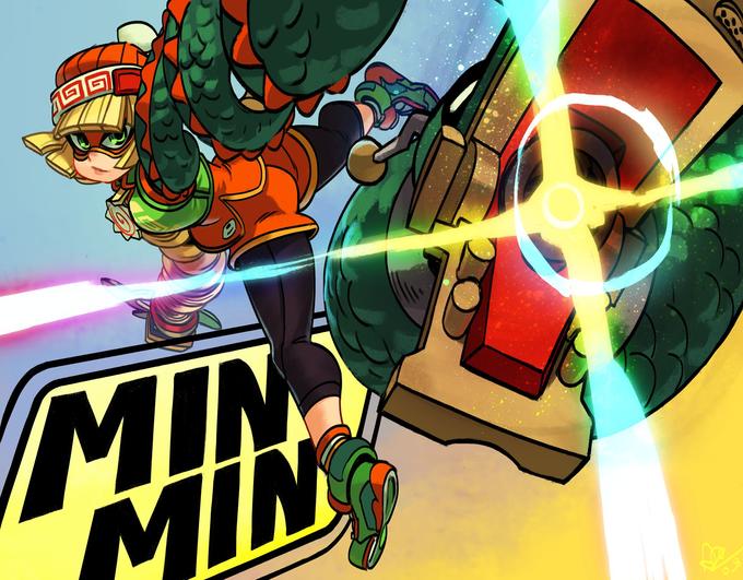 Min Min! by Alex Ahad | ARMS | Know Your Meme