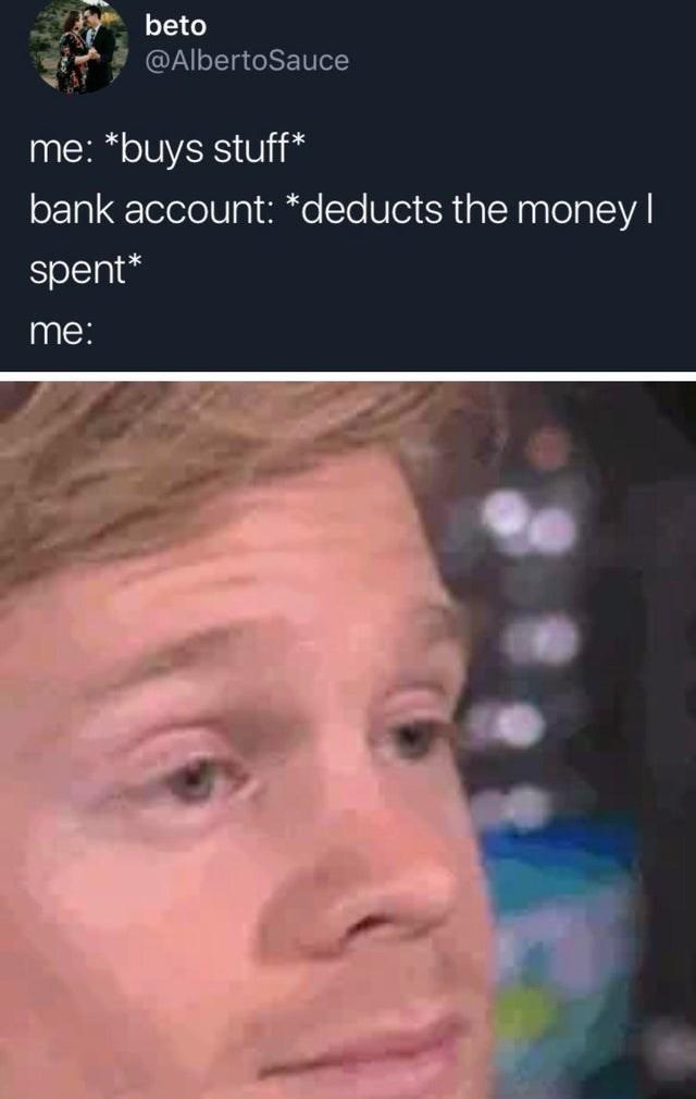 money | Blinking White Guy | Know Your Meme