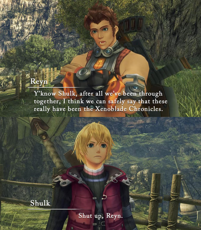 "I guess the true Monado *pause* was friendship." | Know Your Meme