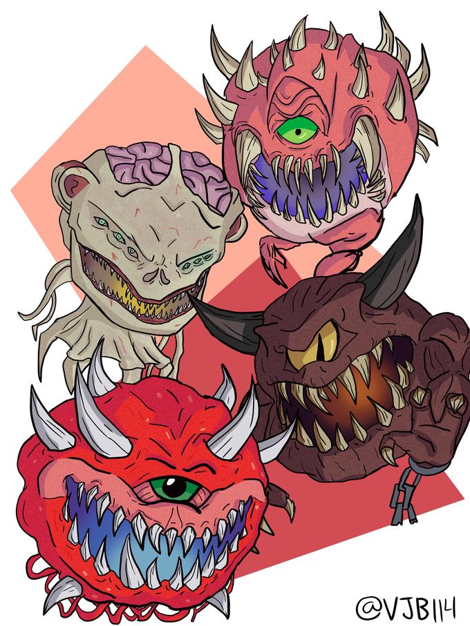 Caco army | Cacodemon | Know Your Meme