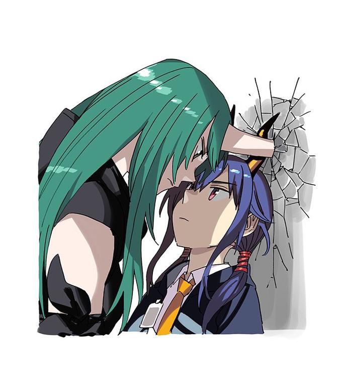 Hoshiguma kabedon | Kabedon | Know Your Meme