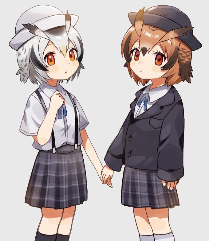 Doc and Assistant ready to school! | Kemono Friends | Know Your Meme