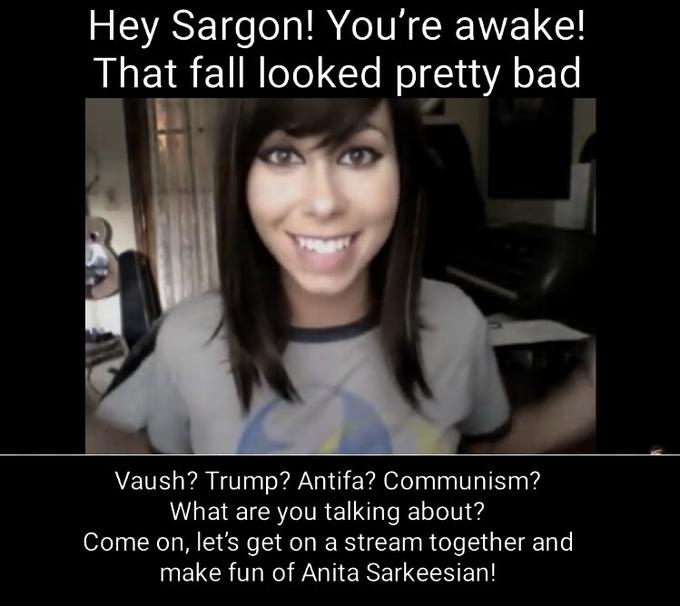 Shoe0nHead Wakes Up Sargon | You're Finally Awake / You Hit Your Head ...