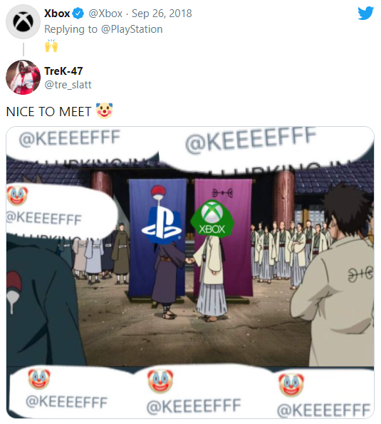 Anime Handshake Meme Template With Tenor Maker Of Gif Keyboard Add 