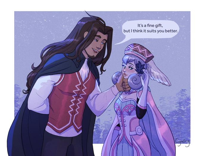 Dunban Regifting Flowers (Which He Doesn't Like) | Xenoblade Chronicles ...